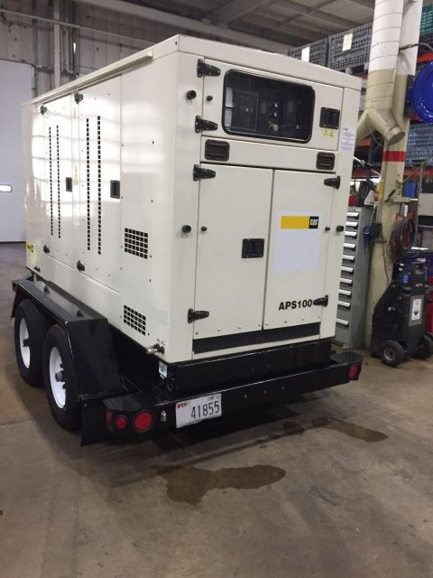 APS100 Caterpillar Mobile Generator - Mckain Power Systems